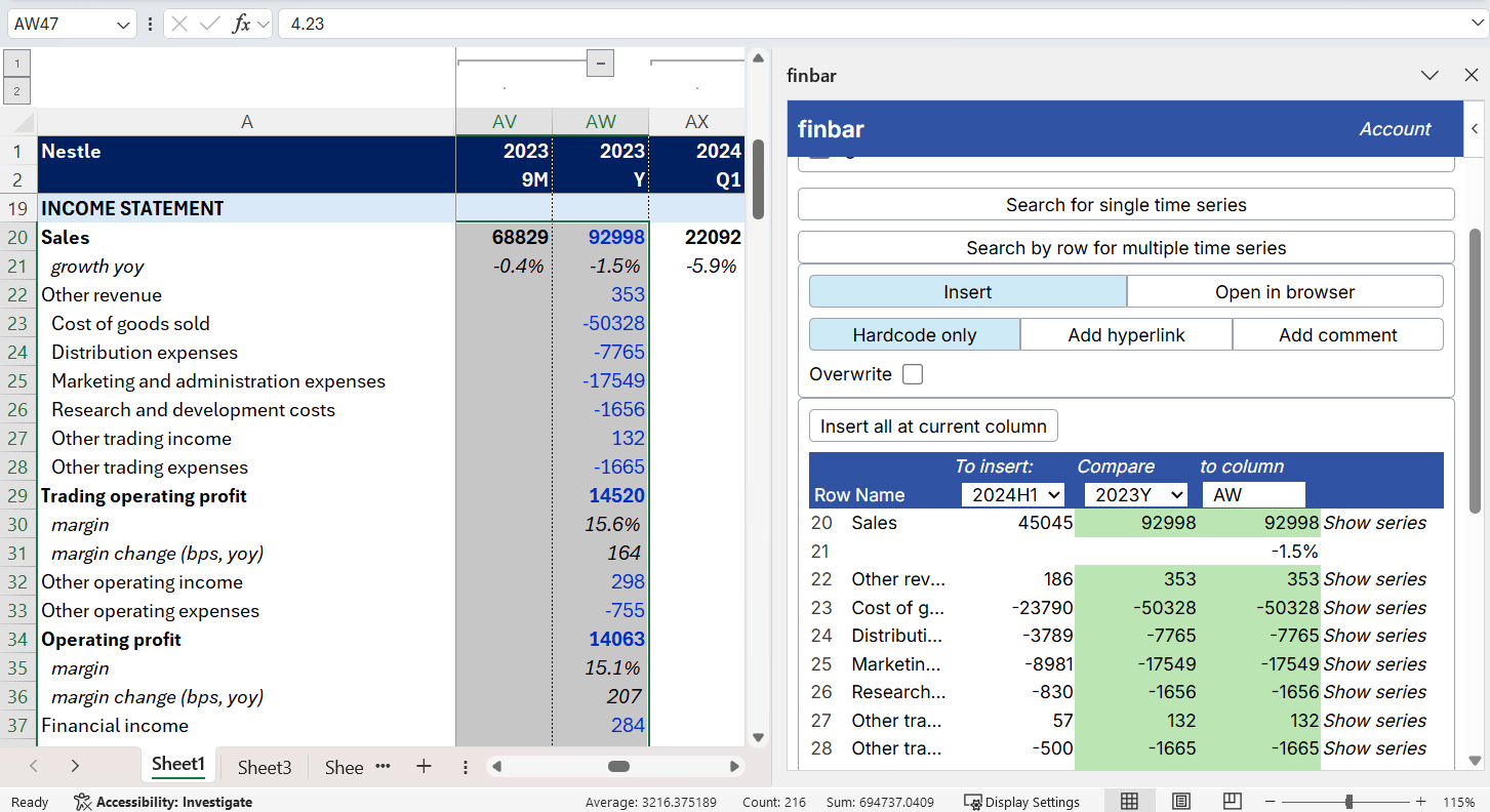 finbar: AI financial research